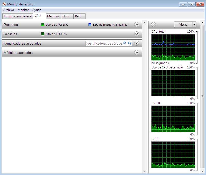 Monitoreo del Rendimiento de Windows 7: Monitoreo del Rendimiento en ...