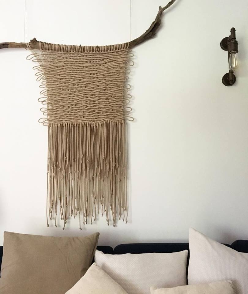 Unique handmade macrame' by Ita