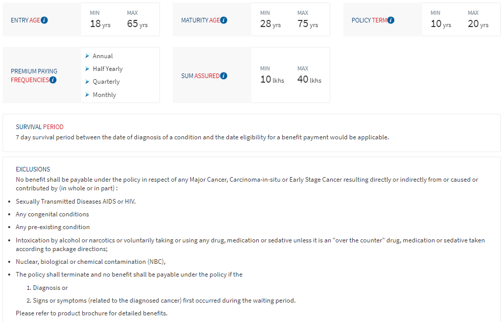 HDFC Life Cancer Care Policy | Features & Benefits