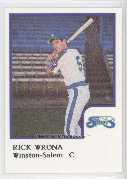 Baseball Cards Come to Life!: Rick Wrona on baseball cards