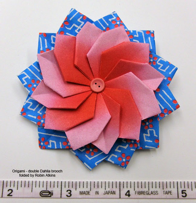 Beadlust: Origami - Dahlias and Cardinals!