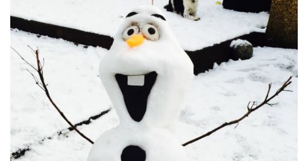 Olaf Snowman Real Life