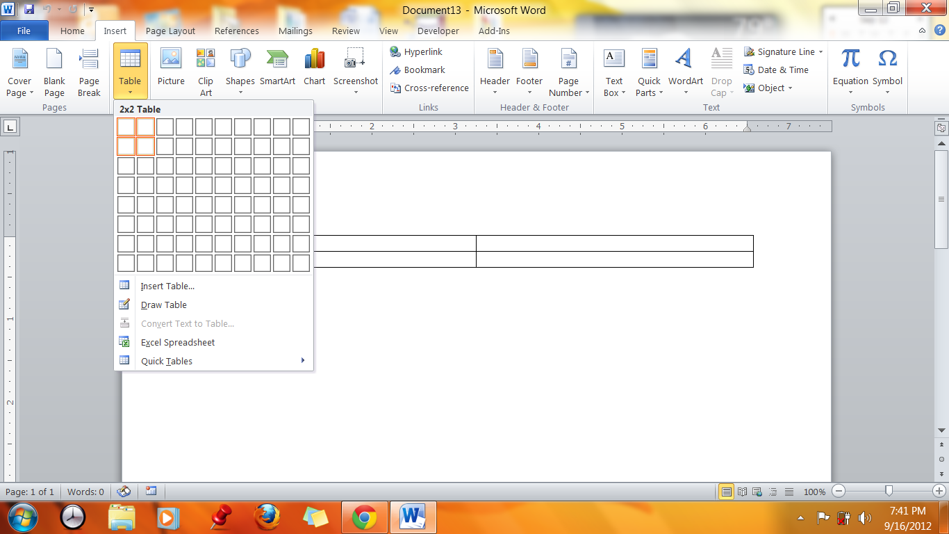 Tips from a Tech Teacher: Tables