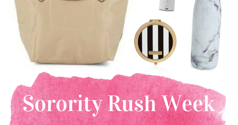 Sorority Rush Week Essentials