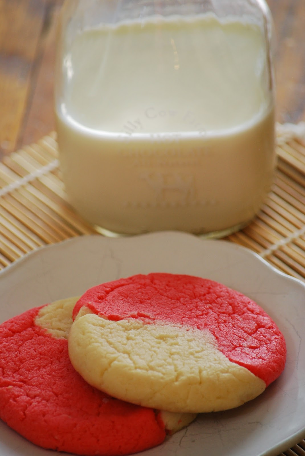 My story in recipes: Strawberry Swirl Cookies