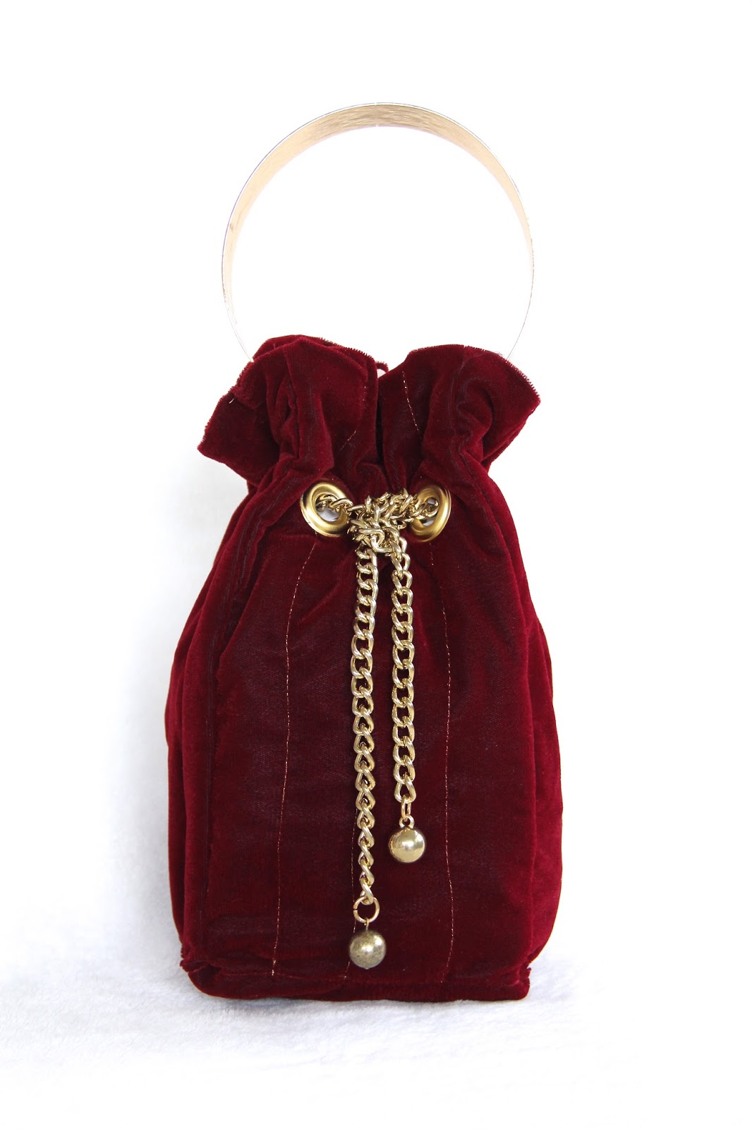 Let's Get Creative: Velvet Drawstring Purse (Parsons x Teen Vogue ...