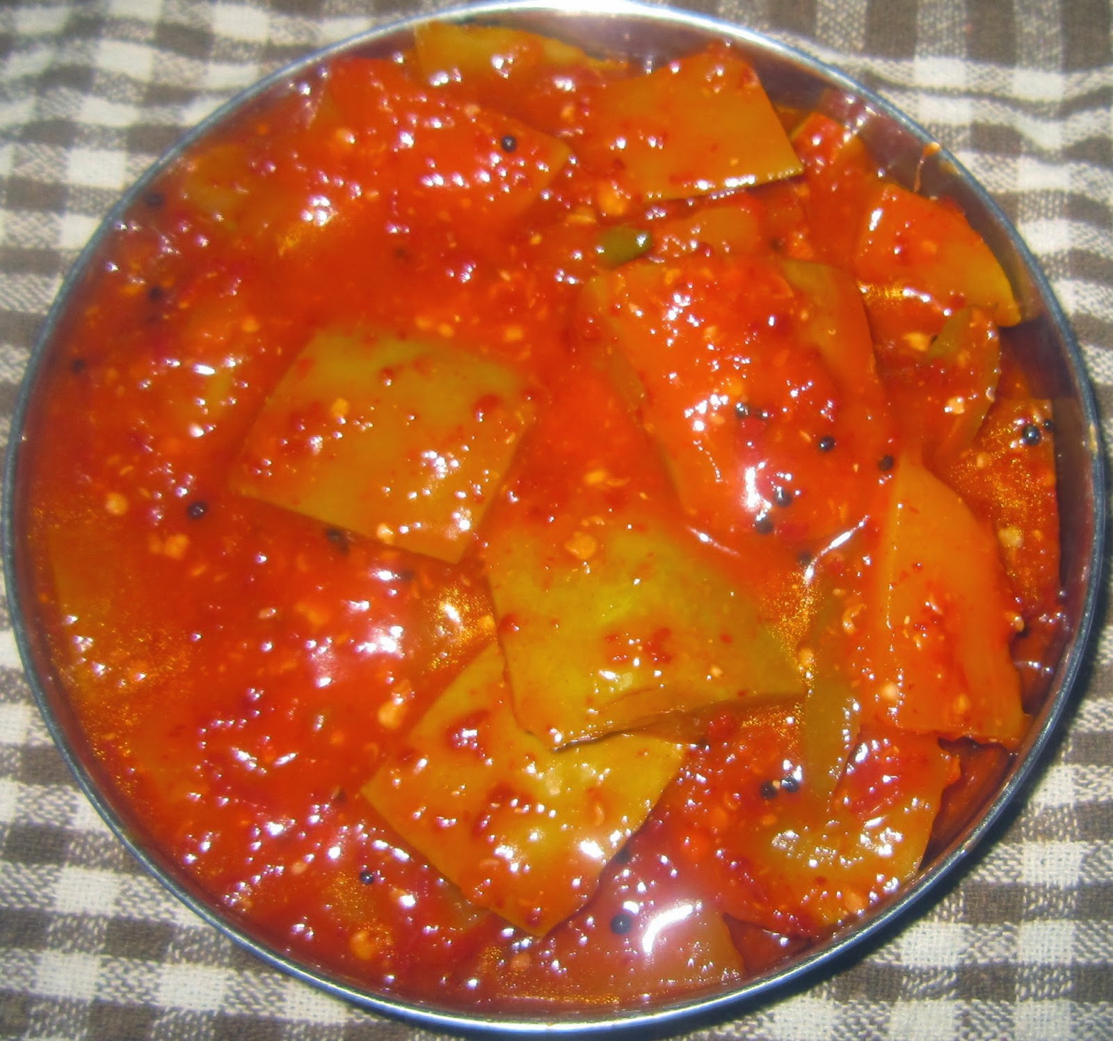 Archies Authentic Touch: Ambuli Tikhsane Humman ( Raw Mango Spicy Gravy )