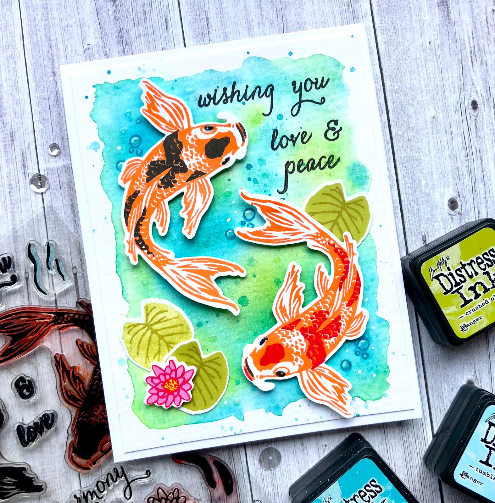 The Queen's Scene: Koi - Wishing You Love & Peace