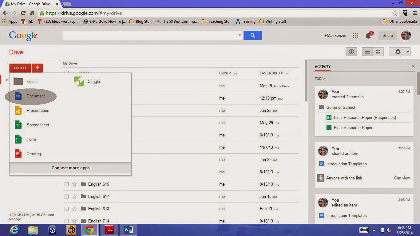 Brownbag Academics: Tutorial: Collaborating with Students Using Google ...
