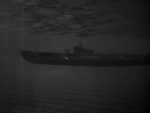 model ships in the cinema: Destination Tokyo 1943