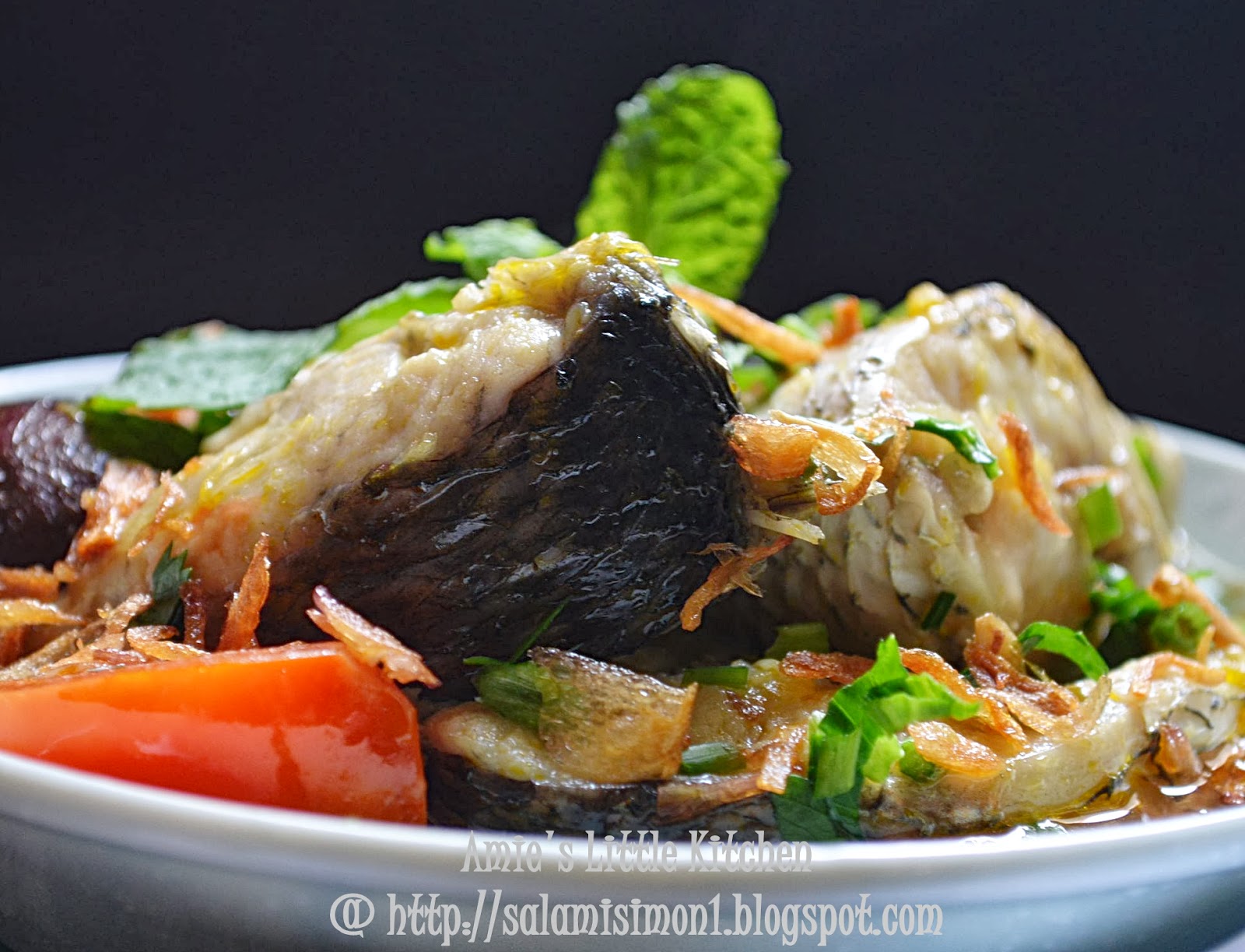 Sup Ikan Siakap .... nostalgia Sup Ikan Baguk! - Amie's Little Kitchen