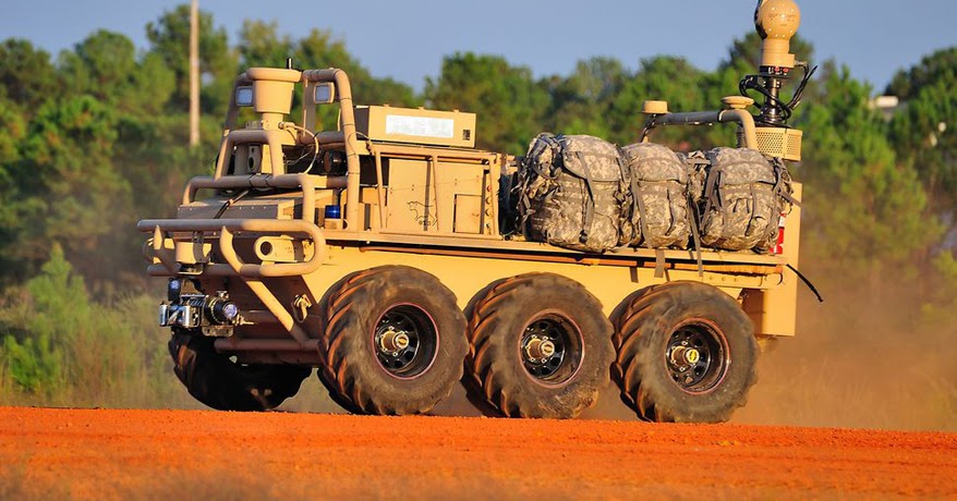 SNAFU!: US Army Squad Maneuver Equipment Transport (SMET) is plowing ...