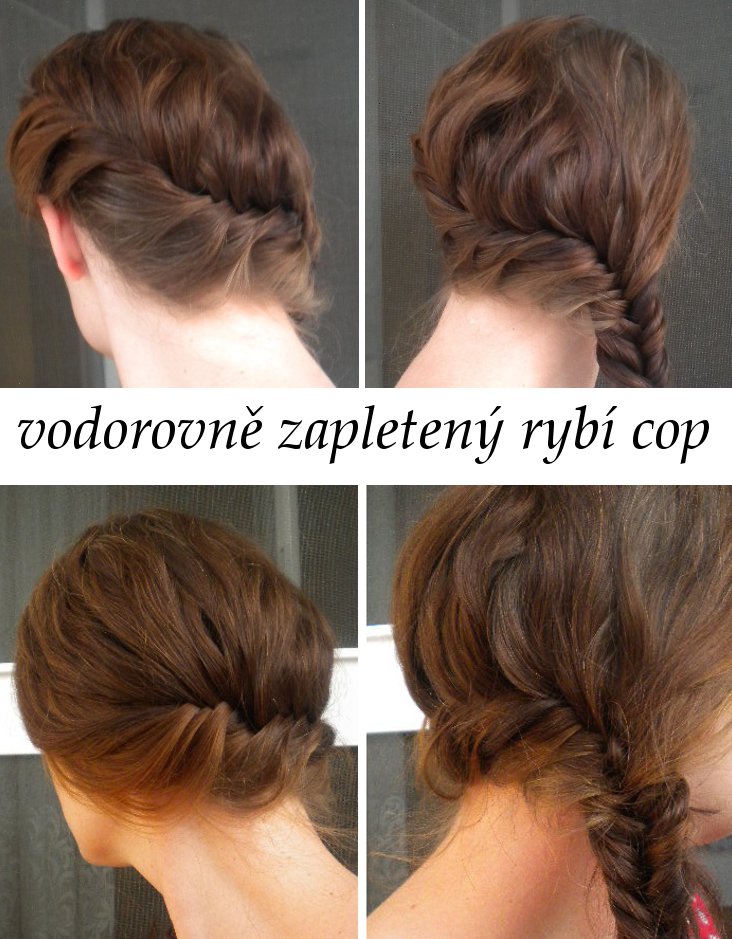 den je krásný: Zapletené copy, zn. vodorovně