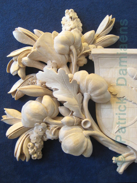 PATRICK DAMIAENS: CUSTOM-MADE CARVING | GRINLING GIBBONS High-Relief ...