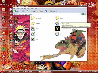 Download Theme Naruto Windows XP ~ Frozen Cyber™