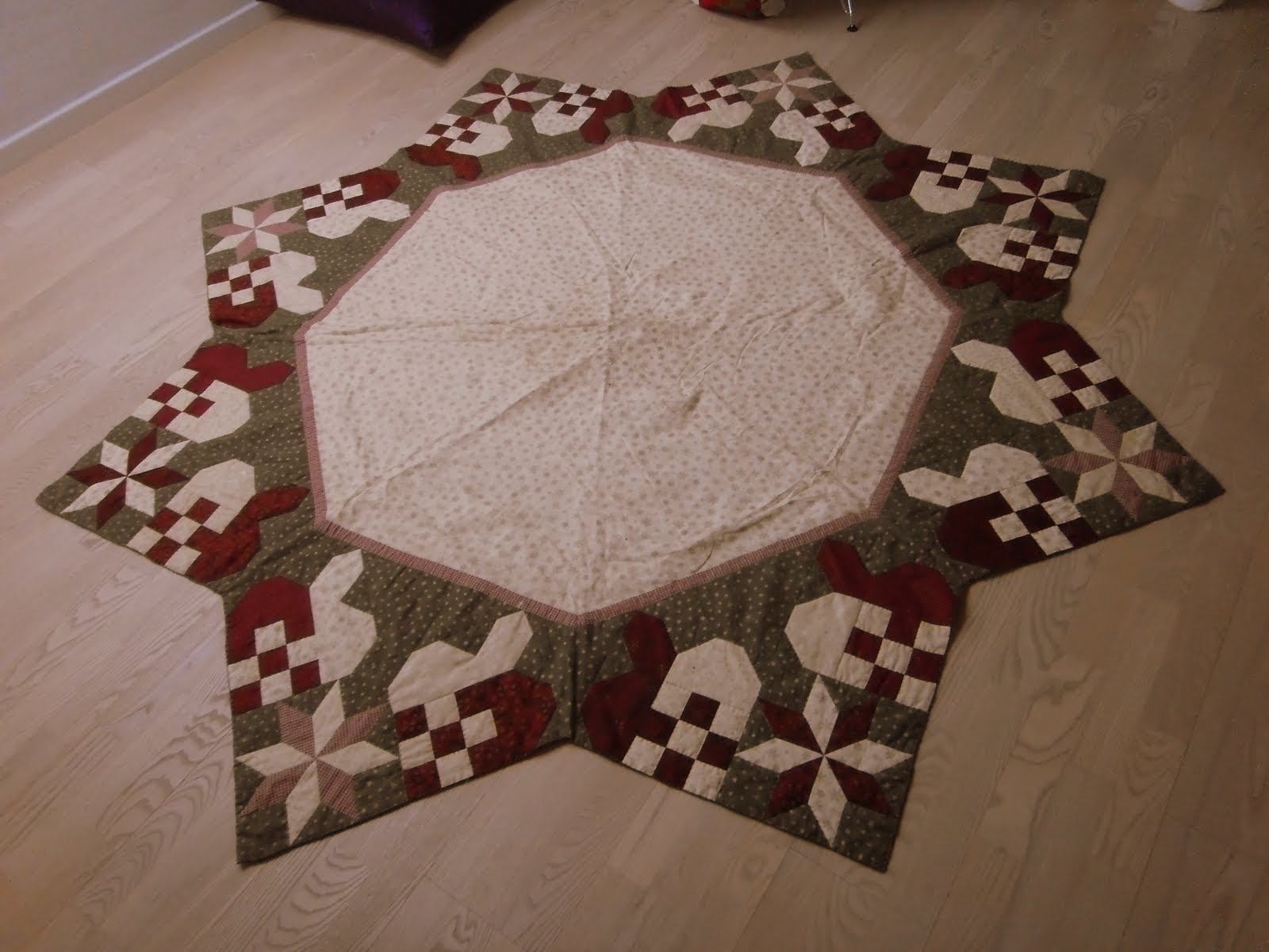 Patchwork-blomsten: Godt tilfreds ...