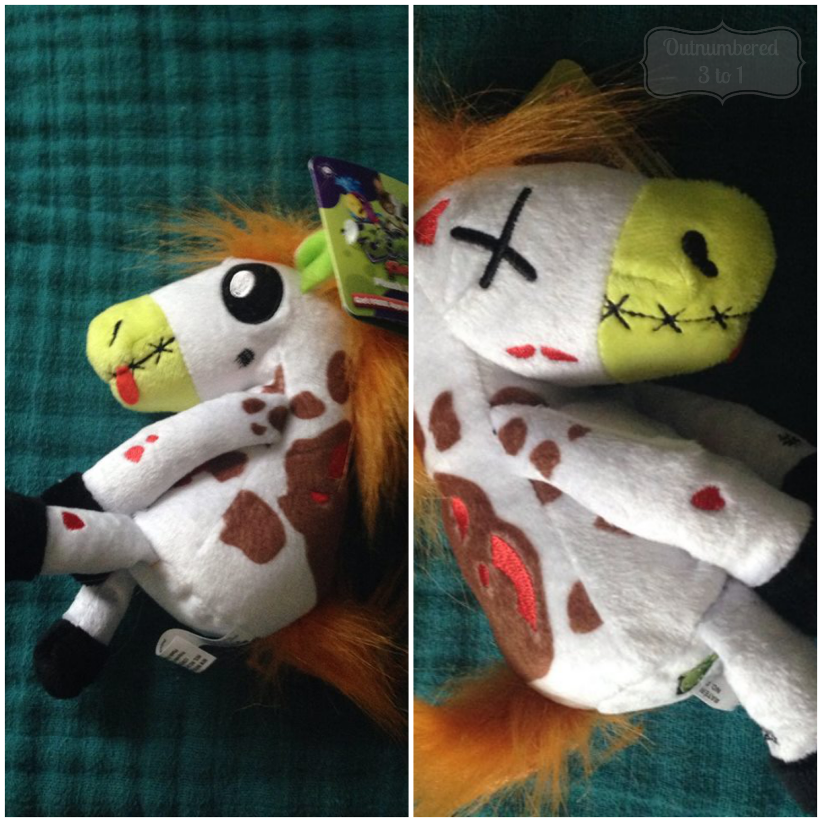 Zombie Pets Are Plush Walking Cute by Bulls i Toys - Outnumbered 3 to 1