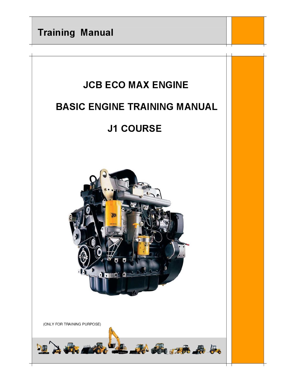 ALLKnowledgeFun: JCB BASIC ENGINE TRAINING MANUAL 1