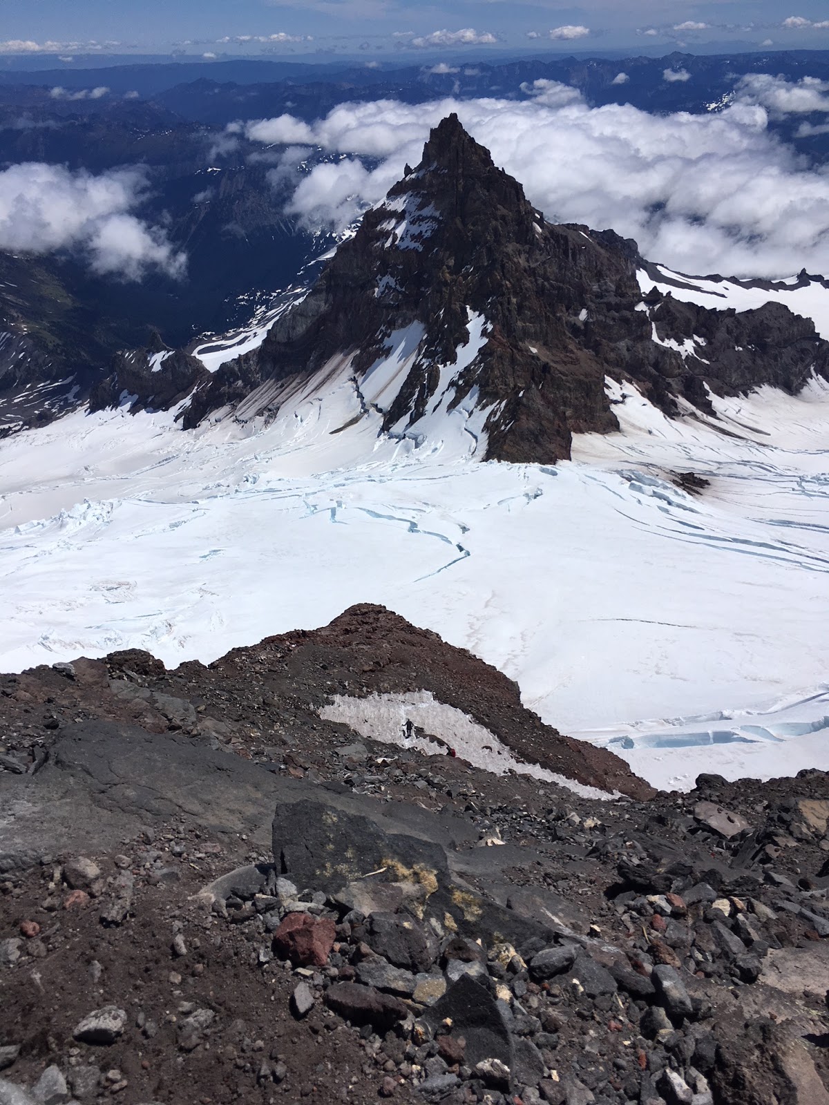 Mount Rainier Climbing: DC Route Update from 6/26