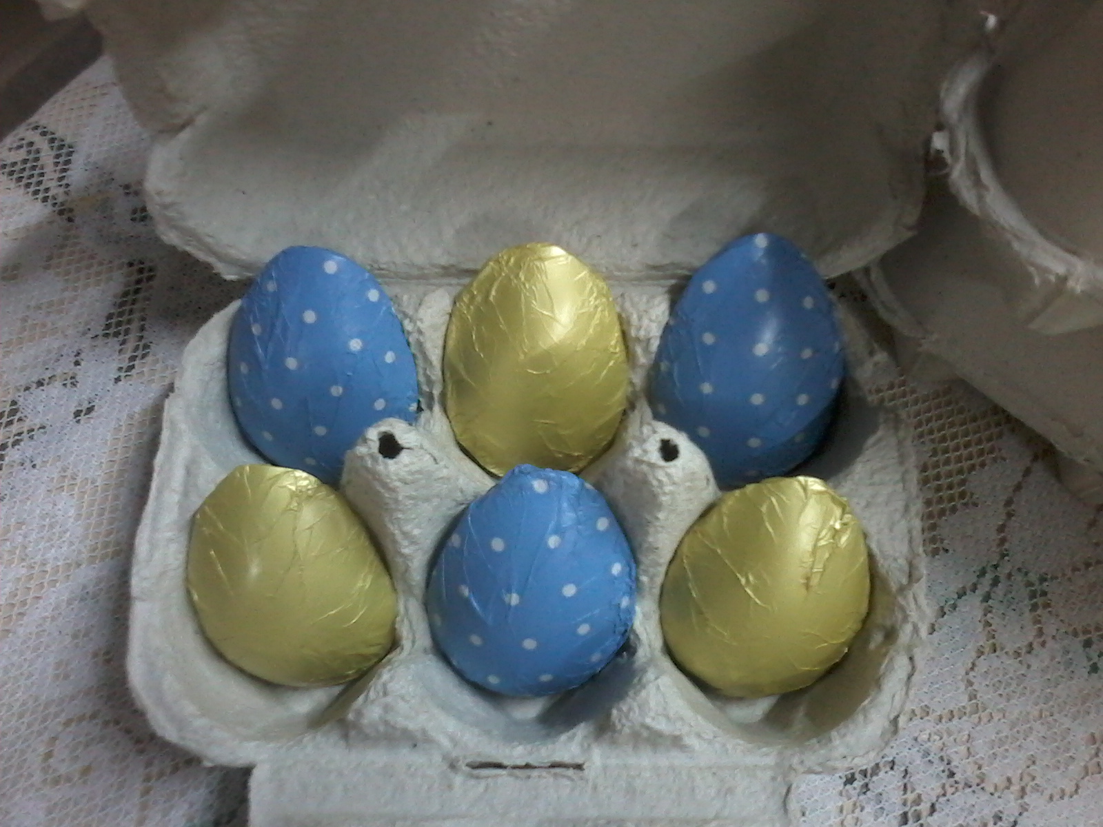 LB Lembranças: Galinha Pintadinha - Ovinhos de Chocolate.