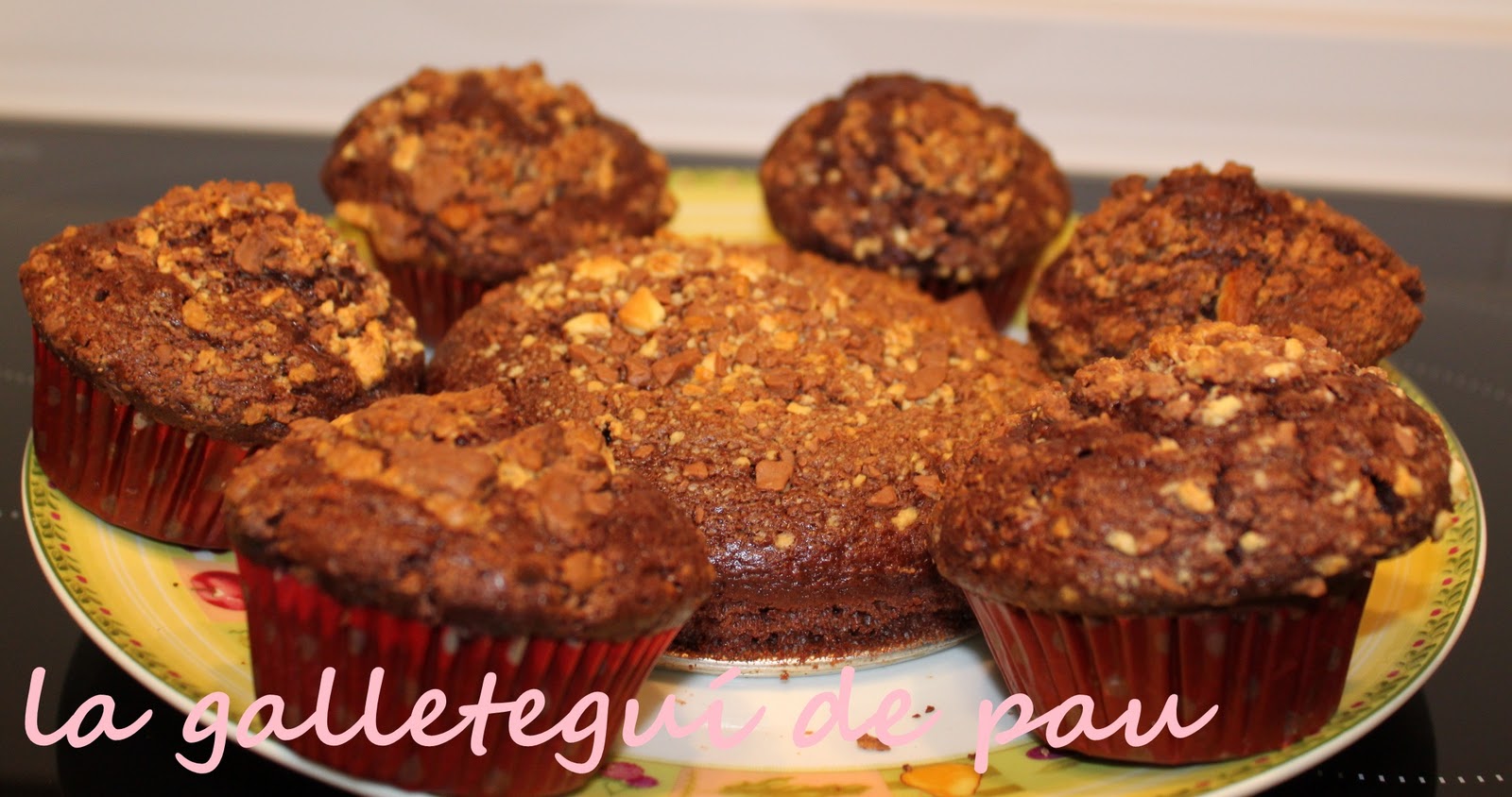 la galleteguí de pau: AUTENTICOS MUFFINS AMERICANOS