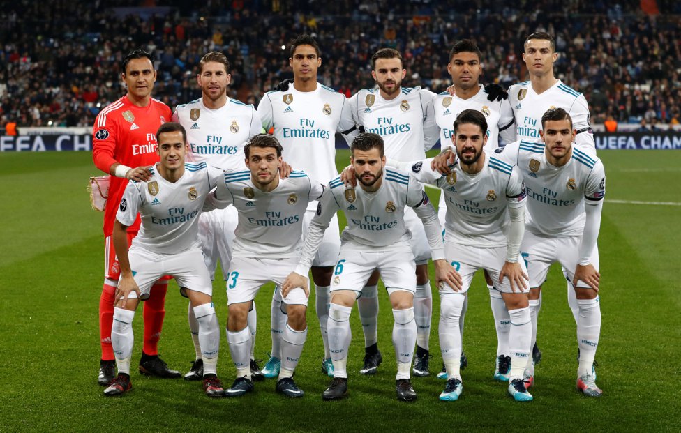 EQUIPOS DE FÚTBOL: formaciones históricas y actuales: REAL MADRID ...