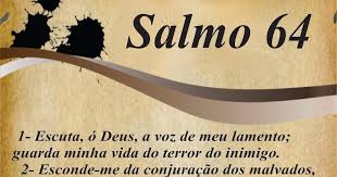 Salmo 64 - Salmos