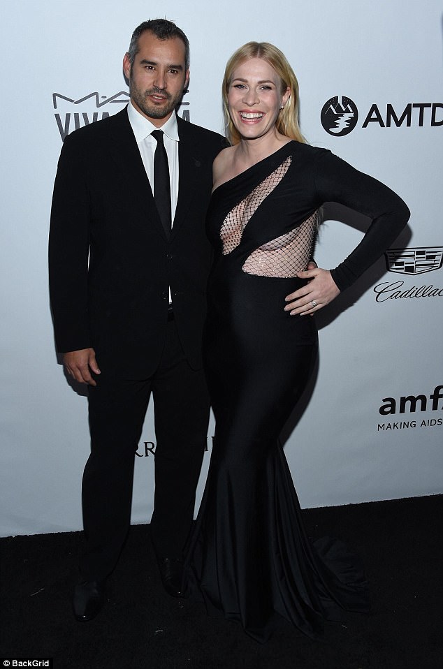 Natasha Bedingfield shows off baby bump alongside husband Matt Robinson
