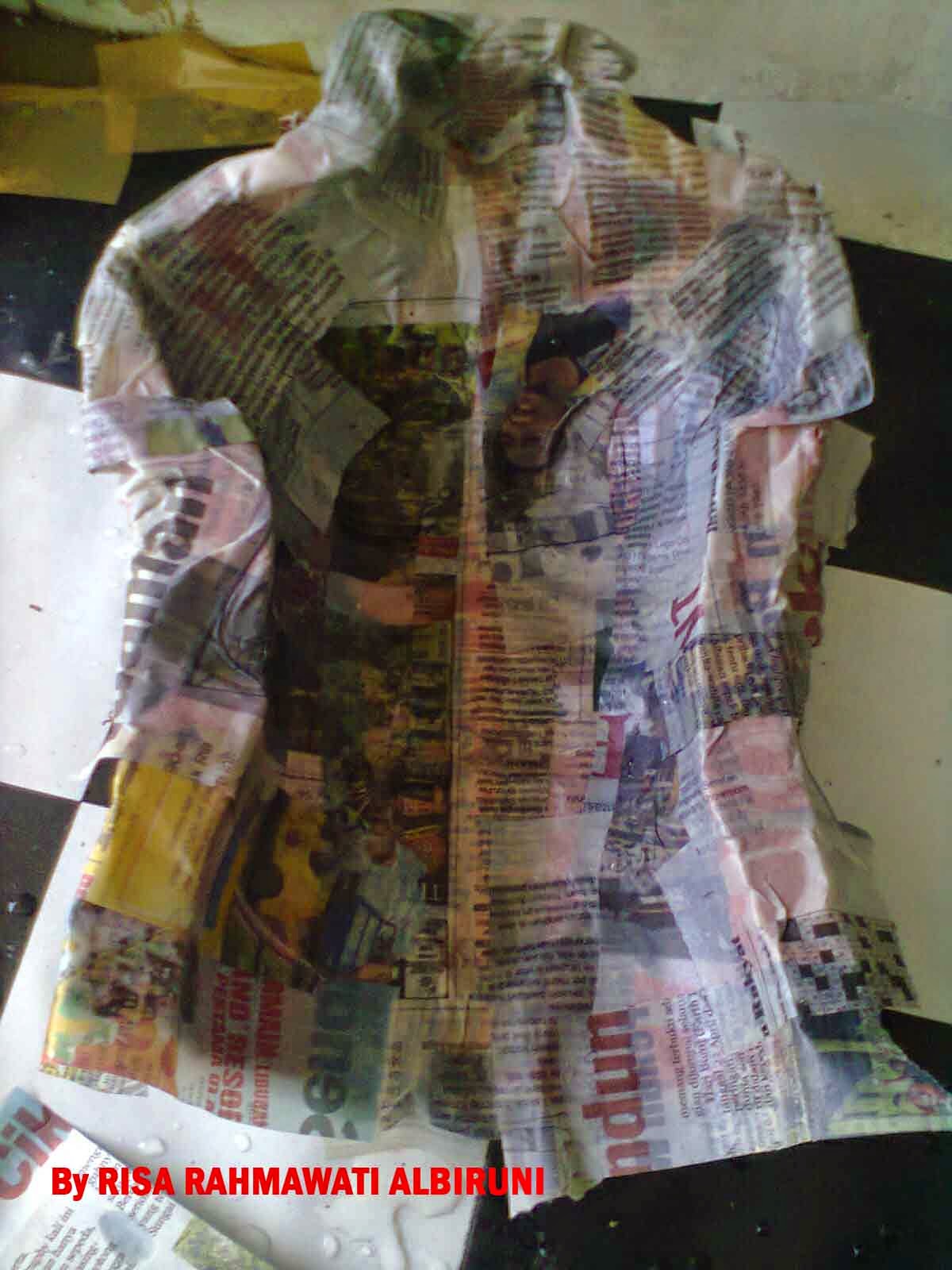 TUTORIAL MEMBUAT PATUNG TORSO DARI KERTAS DENGAN EFEK BATU ~ KUMPULAN ...