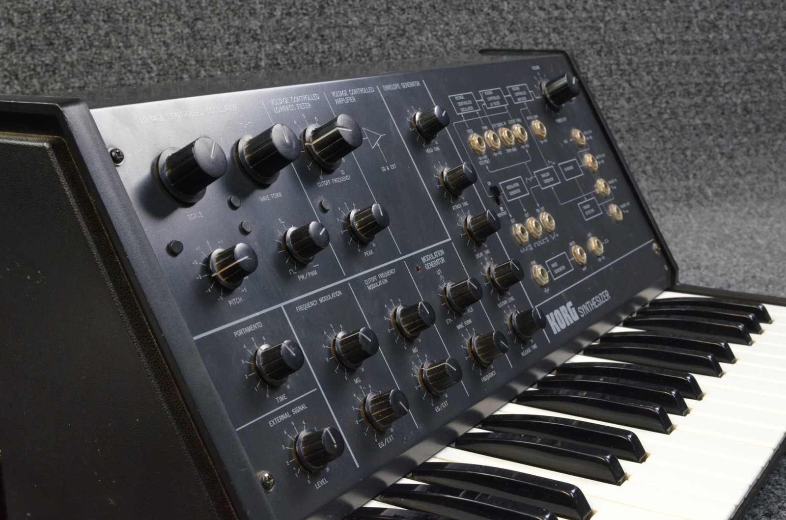 MATRIXSYNTH: Korg MS-10 Vintage Synthesizer