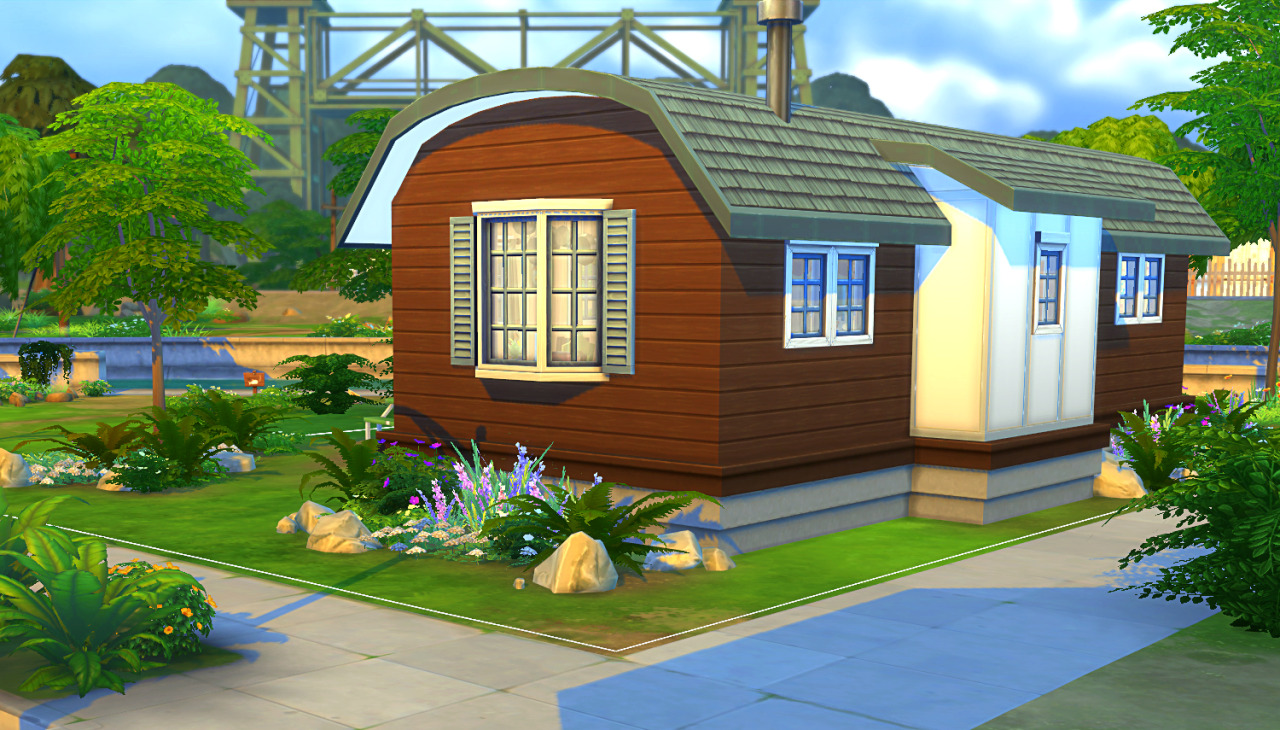 My Sims 4 Blog: Trailer House by PeachAndHerPan