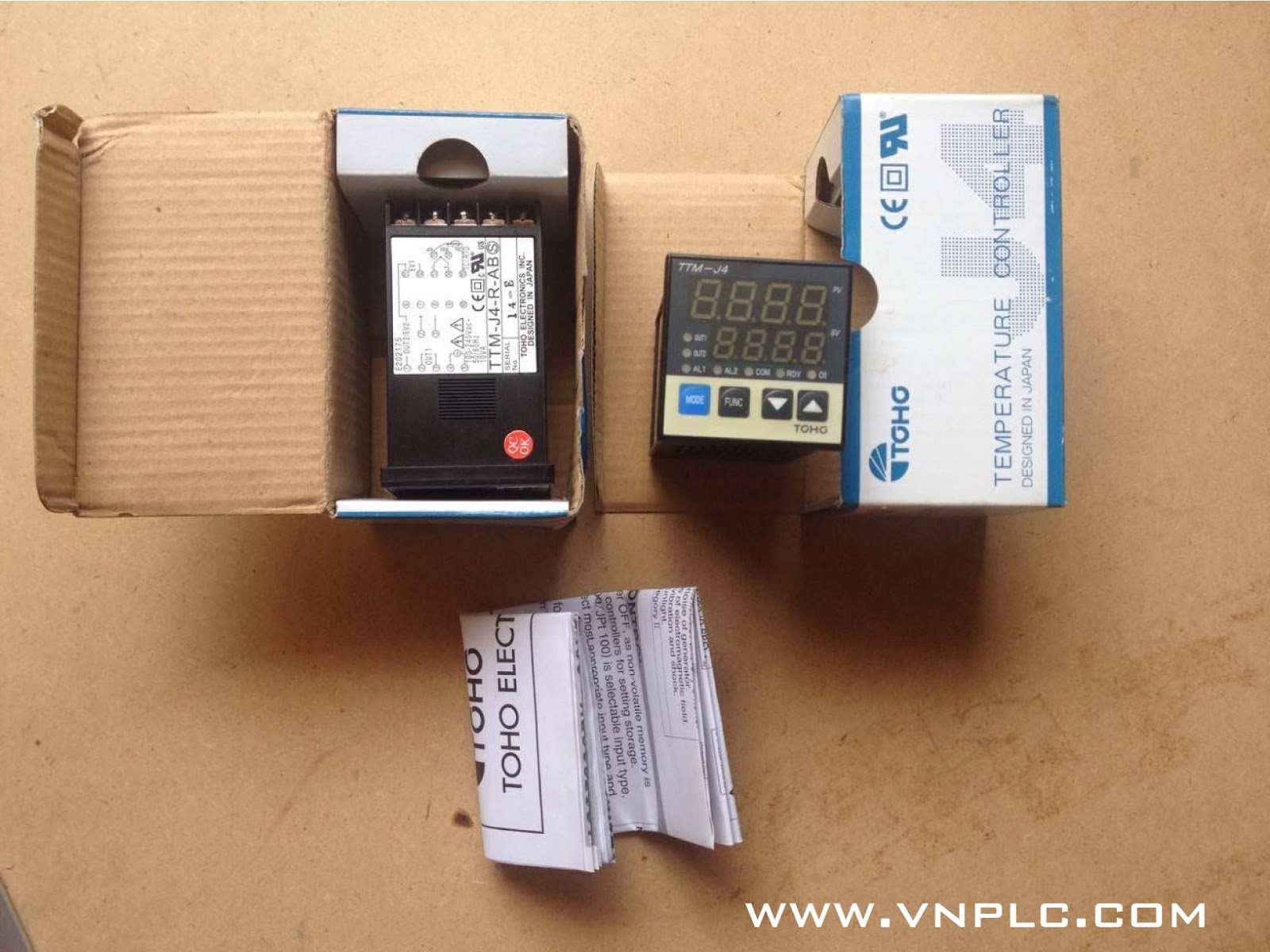 Đồng hồ nhiệt TOHO - TTM-J4-R-AB - VNPLC.COM - Mua bán PLC, HMI, Biến ...