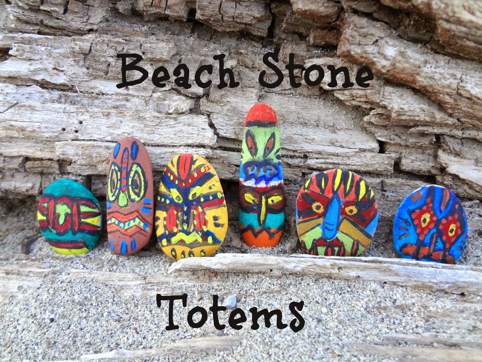 Little Treasures: Beach Stone Totems