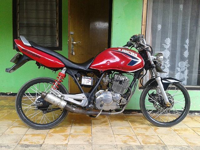 60 Foto Modifikasi Suzuki Thunder 125 Keren & Macho