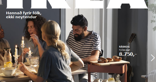 IKEA Catalog 2017 → Ísland (Iceland)