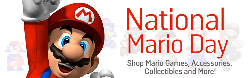 Gamestop Coupons : Great Deals on National Mario Day at GameStop