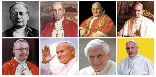 HOROMAG: RELIGION > LES PAPES DU VATICAN SOUS L’INFLUENCE DE JUPITER