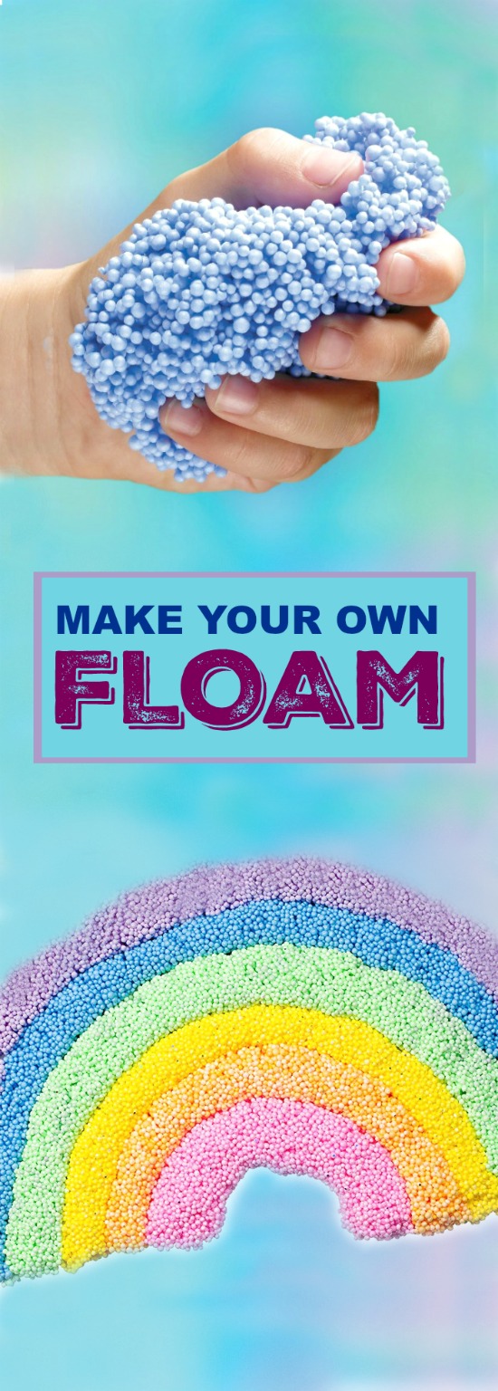 Homemade Floam Recipe for Play | Growing A Jeweled Rose