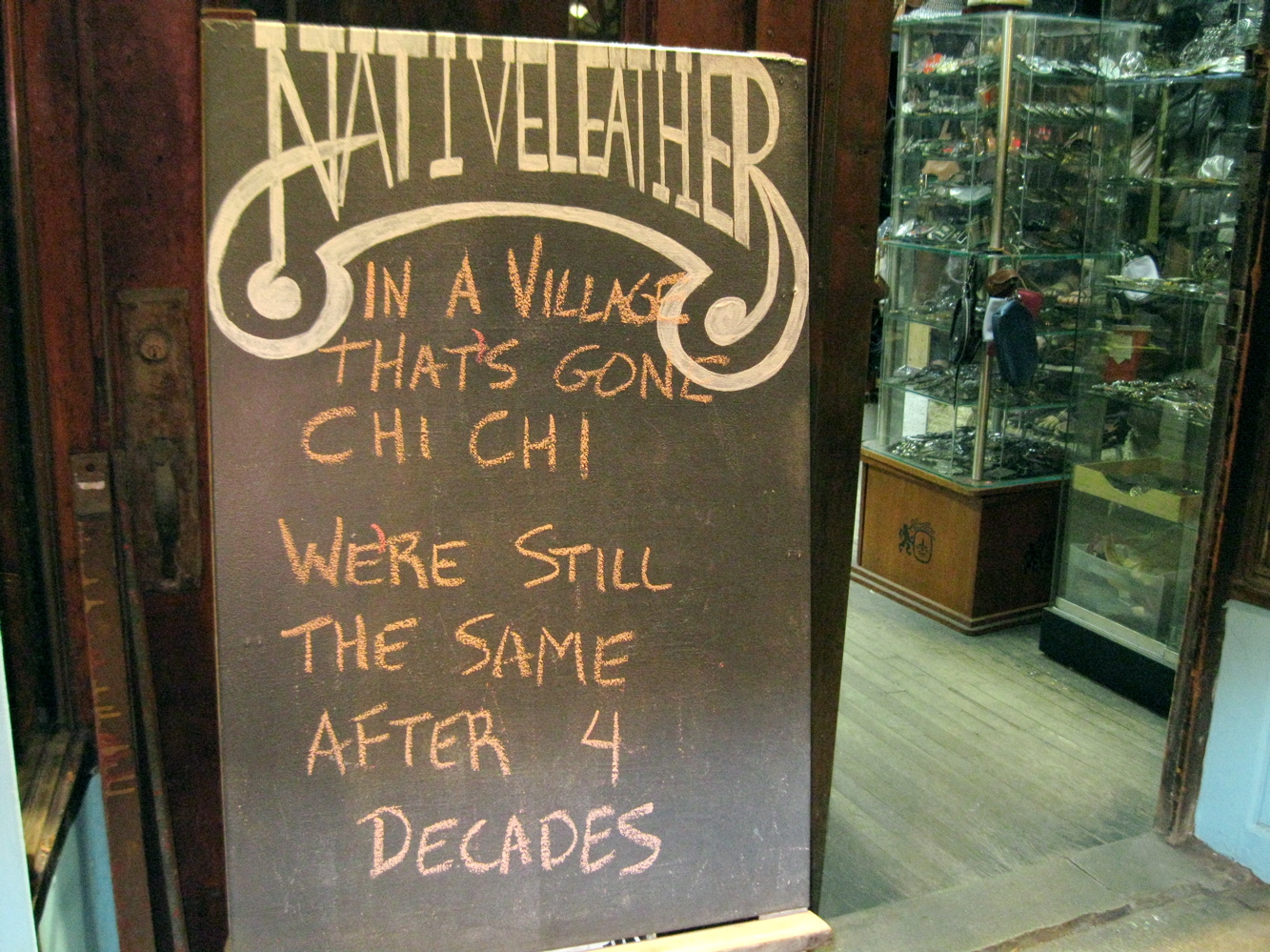 Mitch Broder's Vintage New York: Native Leather: A Place to Warm Your ...