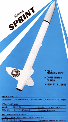 Vintage Rocketry Retrospection: Estes Astron Sprint