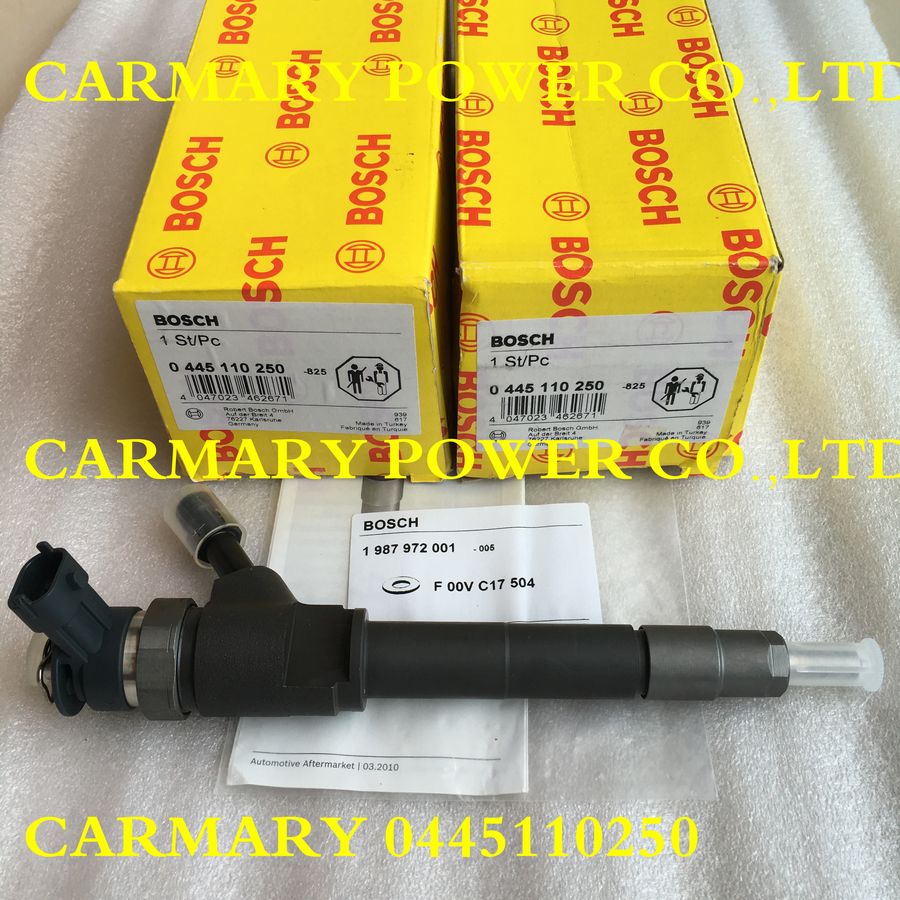 BOSCH Original Injector 0445110250 for MAZDA 2.5D WLAA-13-H50 /WLAA13H50