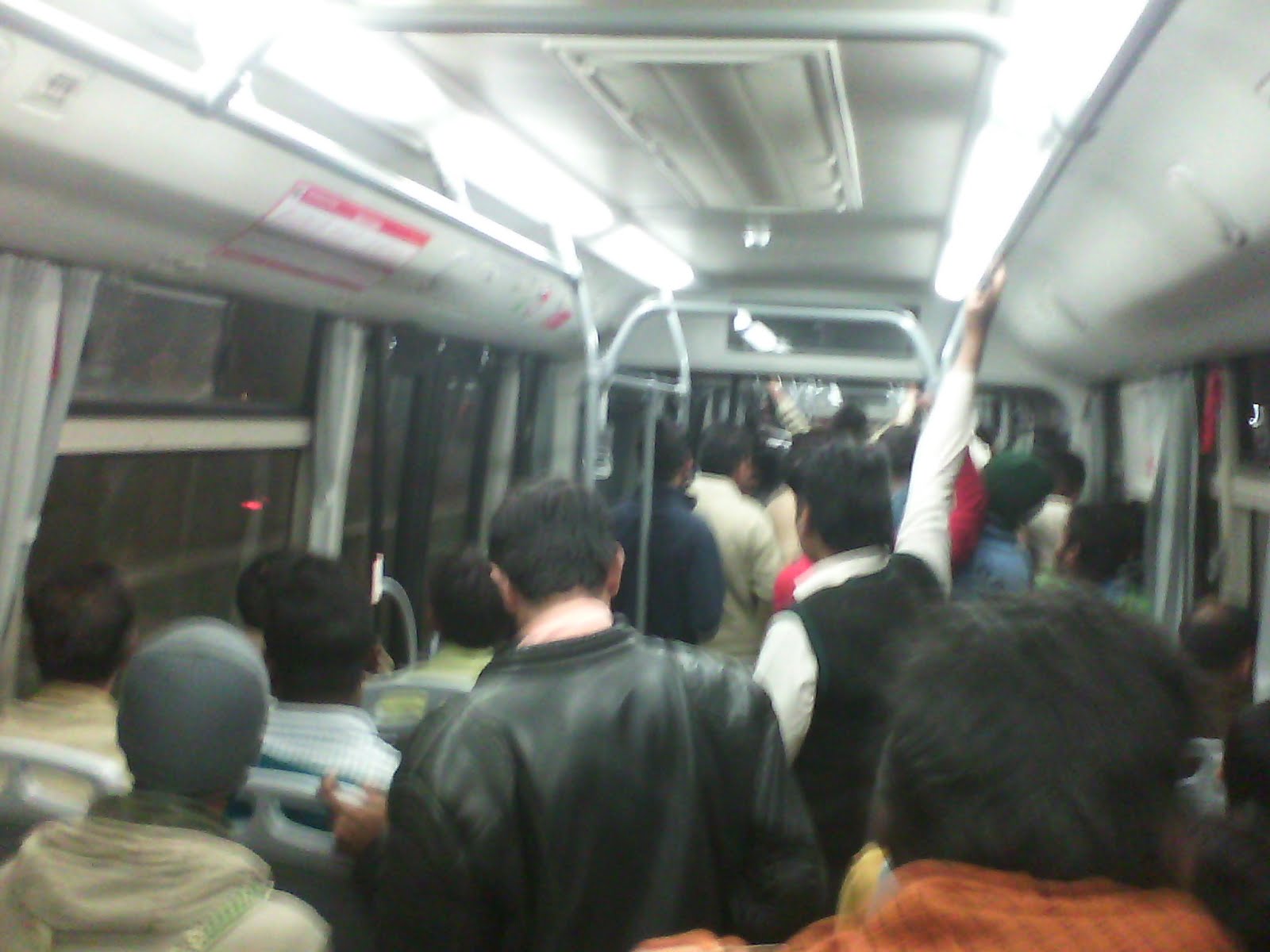 Lahore Metro Bus Service: metro inside