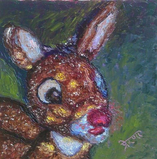 Art by Prerana Kulkarni: Rudolph The Red Nosed Reindeer