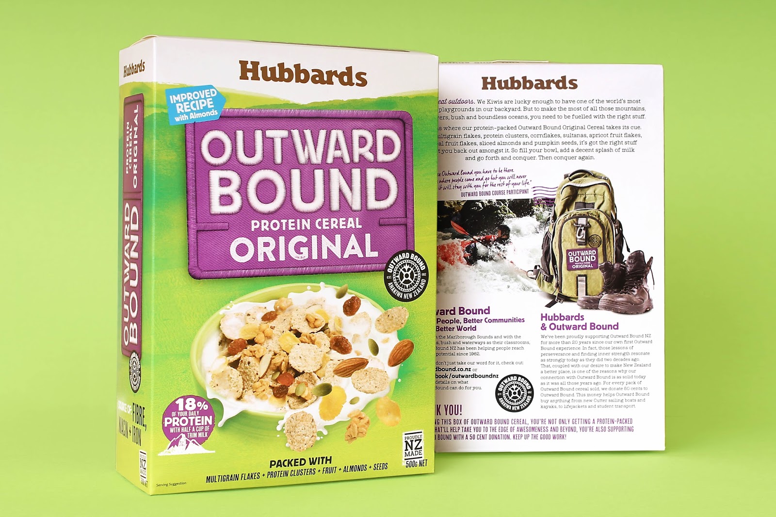 Hubbards Outward Bound – Packaging Of The World