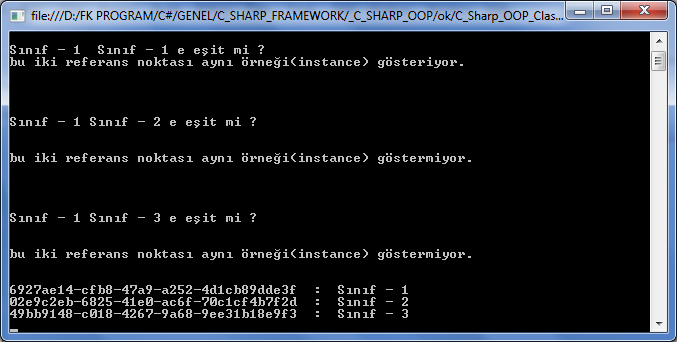 C SHARP UYGULAMALAR: C Sharp Uygulamalar Class Tanımlama - Override ...