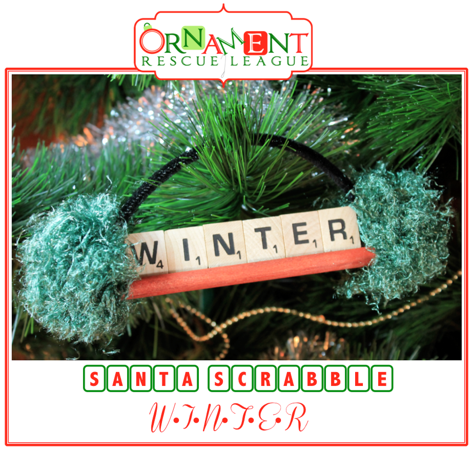 Ornament Rescue League: Santa Scrabble