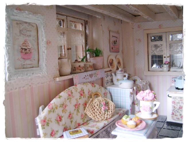 ** Petite Victorian Rose**: Inside Rose Cottage