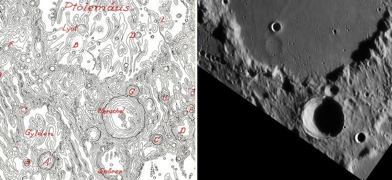 RUBENS Núcleo de Estudos da Lua: Um Mapa Lunar Muito Detalhado Para ...