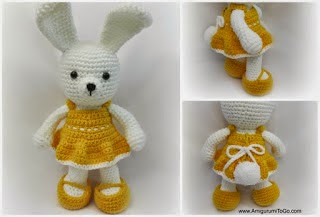 2000 Free Amigurumi Patterns: Dress Me Bunny Crochet Pattern by Sharon ...