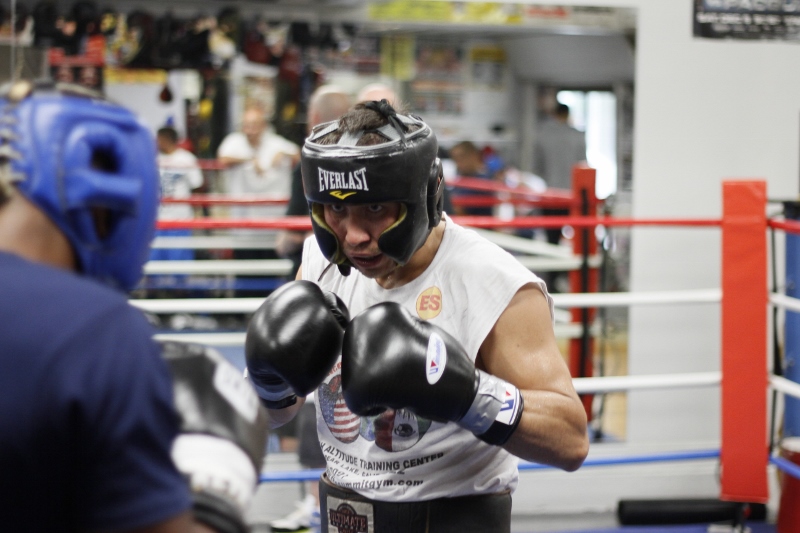 KO Fantasy Boxing: Triple G Training Camp Pix & Notes --press release--